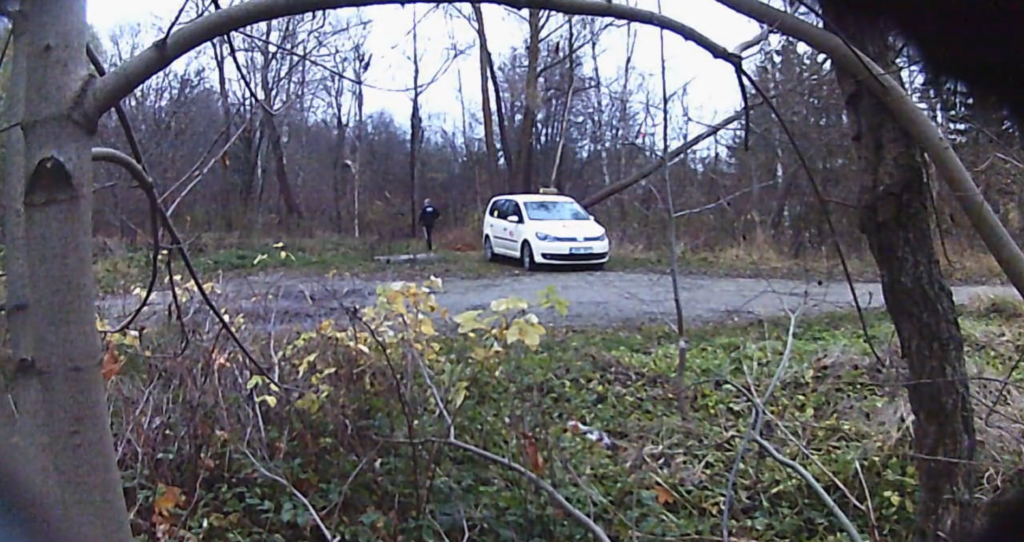 Taxi Toilet Time - The Tree Spy