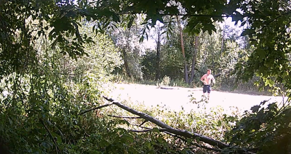 Shirtless men on hot days - The Tree Spy