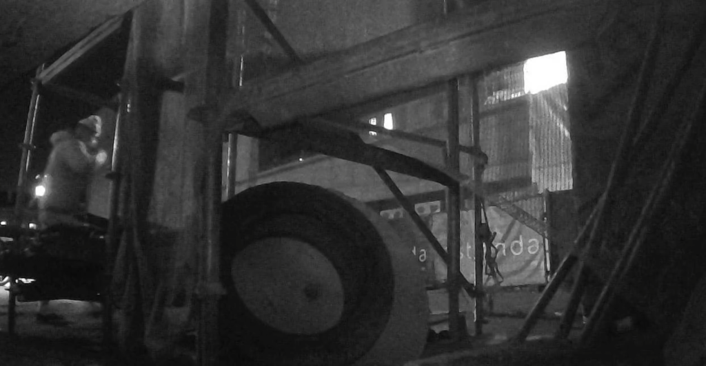 Creeper at the construction site - The Tree Spy