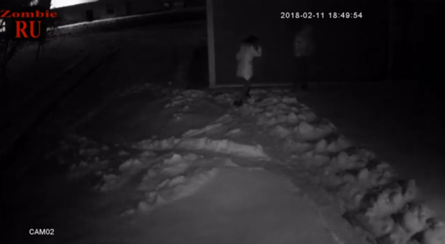 Young couple caught trespassing for a pee - The Tree Spy